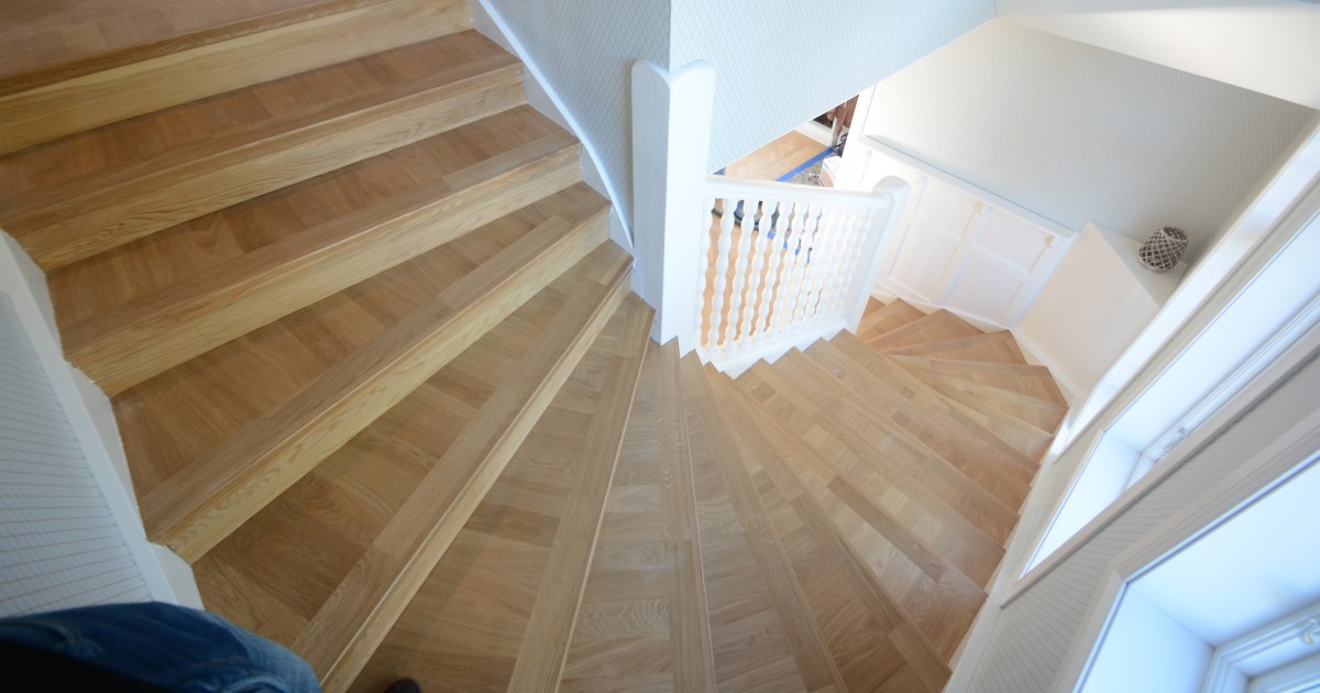 Trapprenovering - Gör det själv med tips från Nockeby Parkett